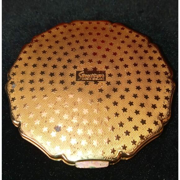 Stratton | Jewelry | Antique Stratton Compact Gold Tone Makeup Mirror ...